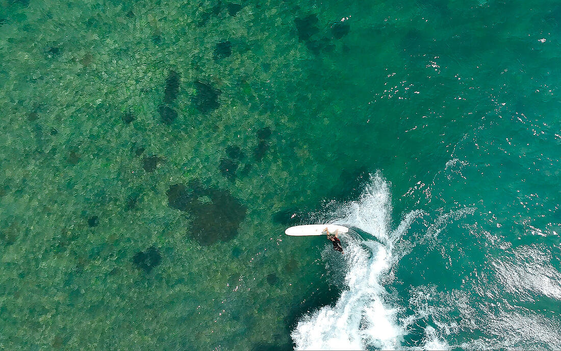 The Beachfront Surf Camp Sri Lanka is perfect for a surfing holiday.