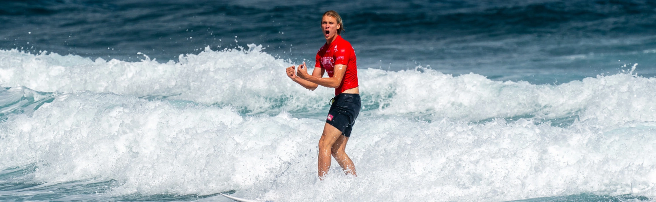 Deutsche Surfer bei Olympia 2024: Camilla Kemp & Tim Elter.